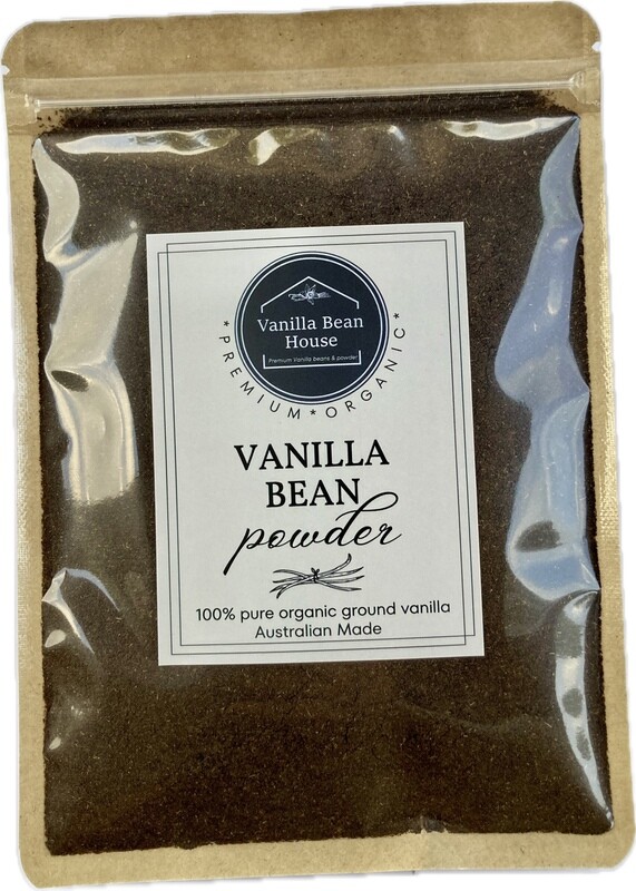 Vanilla Bean Powder - Organic 100g