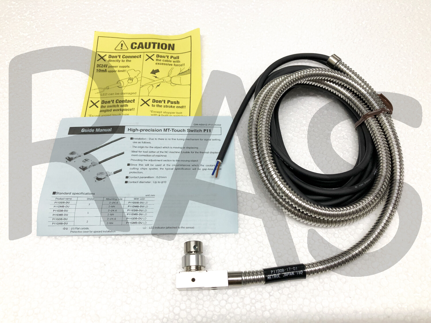 Metrol Sensor H4A-08-07S - Store - RAS Machine Tool Technologies, Inc.