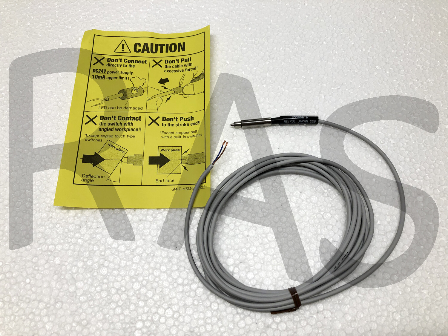 Metrol Sensor H4A-08-07S - Store - RAS Machine Tool Technologies, Inc.