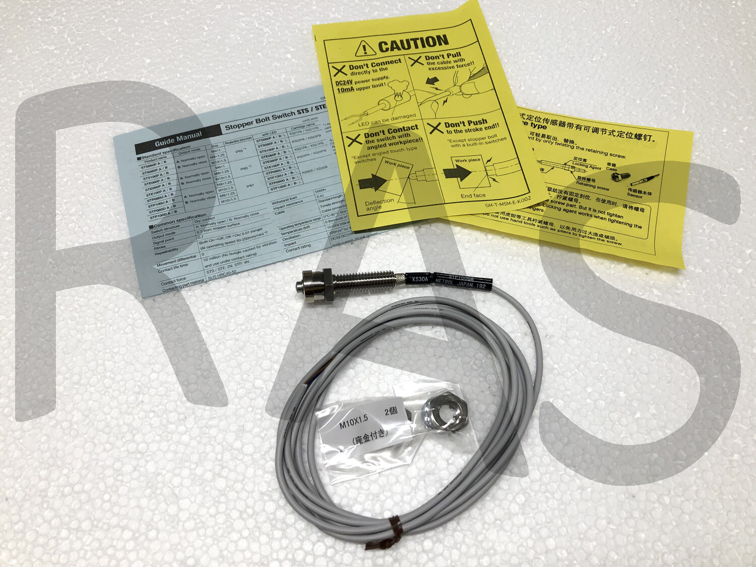 Metrol Sensor H4A-08-07S - Store - RAS Machine Tool Technologies, Inc.