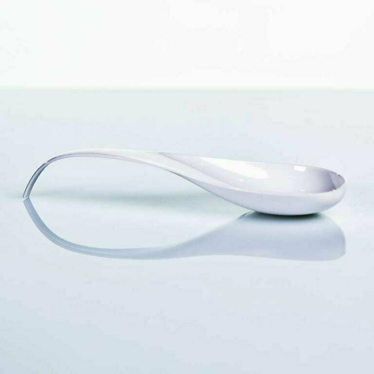 Cuchara degustacion blanca 12 cm catering hosteleria