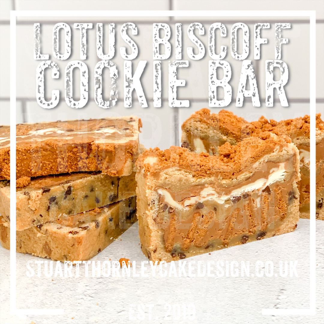 Lotus Biscoff Cookie Bar