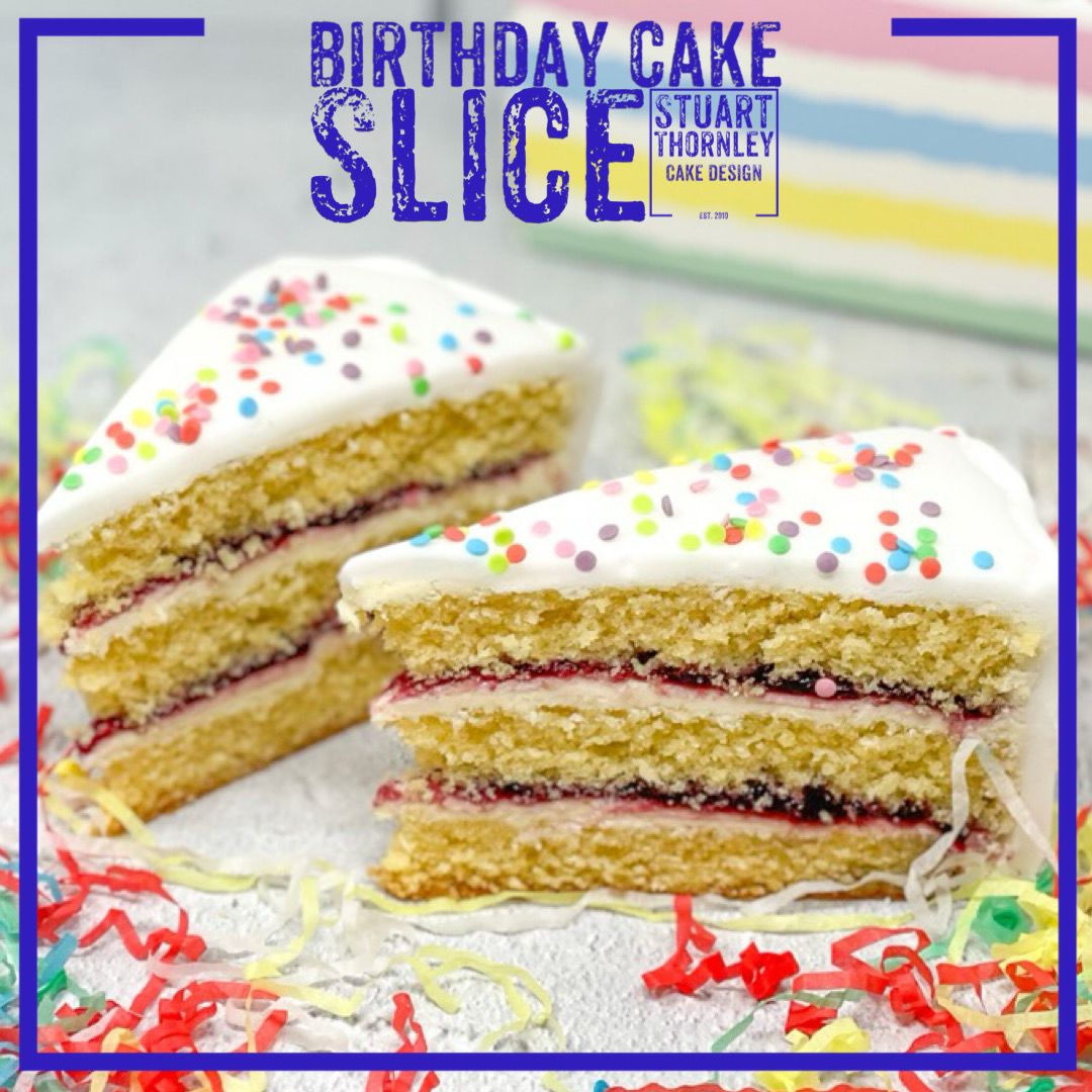 Birthday Cake Slice