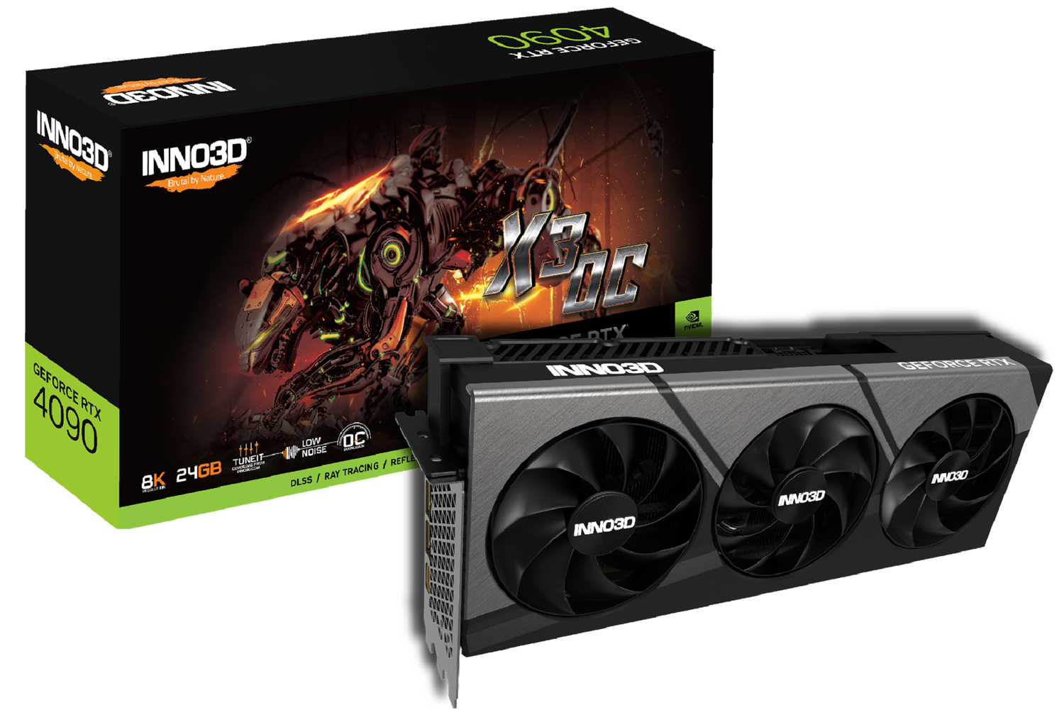 INNO3D GeForce RTX 4090 X3 OC 24GB GDDR6X inno3d-geforce-rtx-4090-x3-oc-24gb-gddr6x