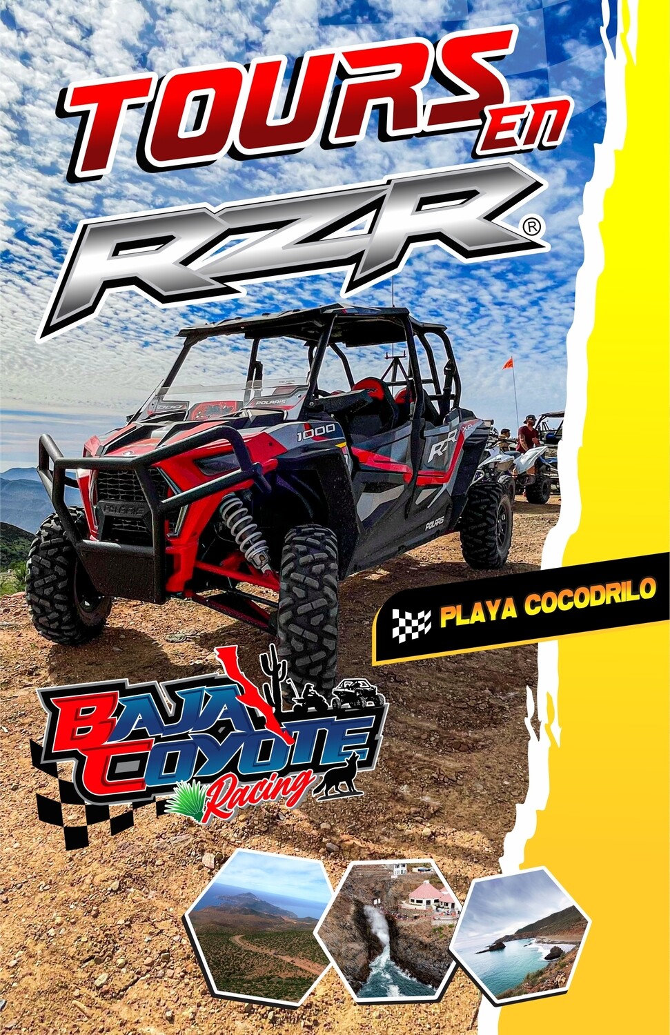 RZR Tour: Playa Cocodrilo