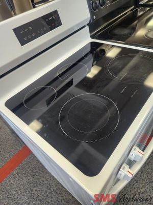 Frigidaire Glass Top Stove FCRE305CBW