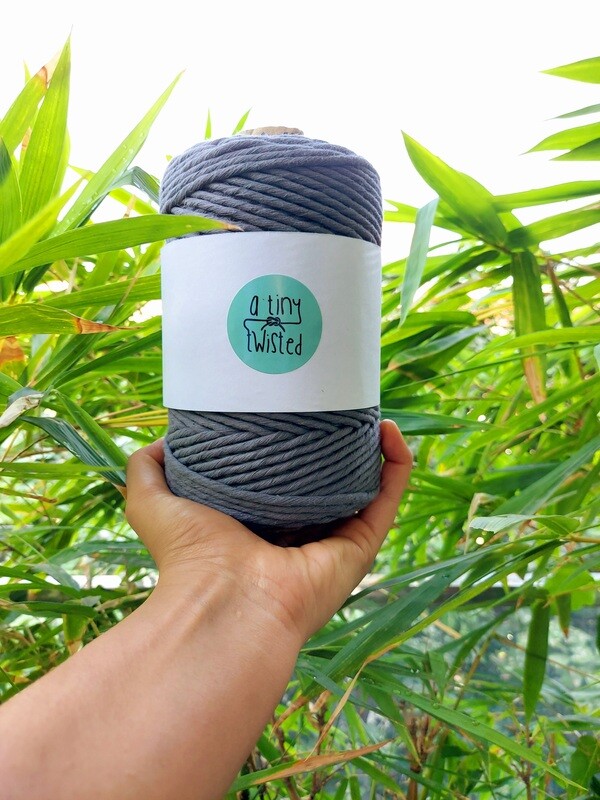 4mm Single Ply - Grey
