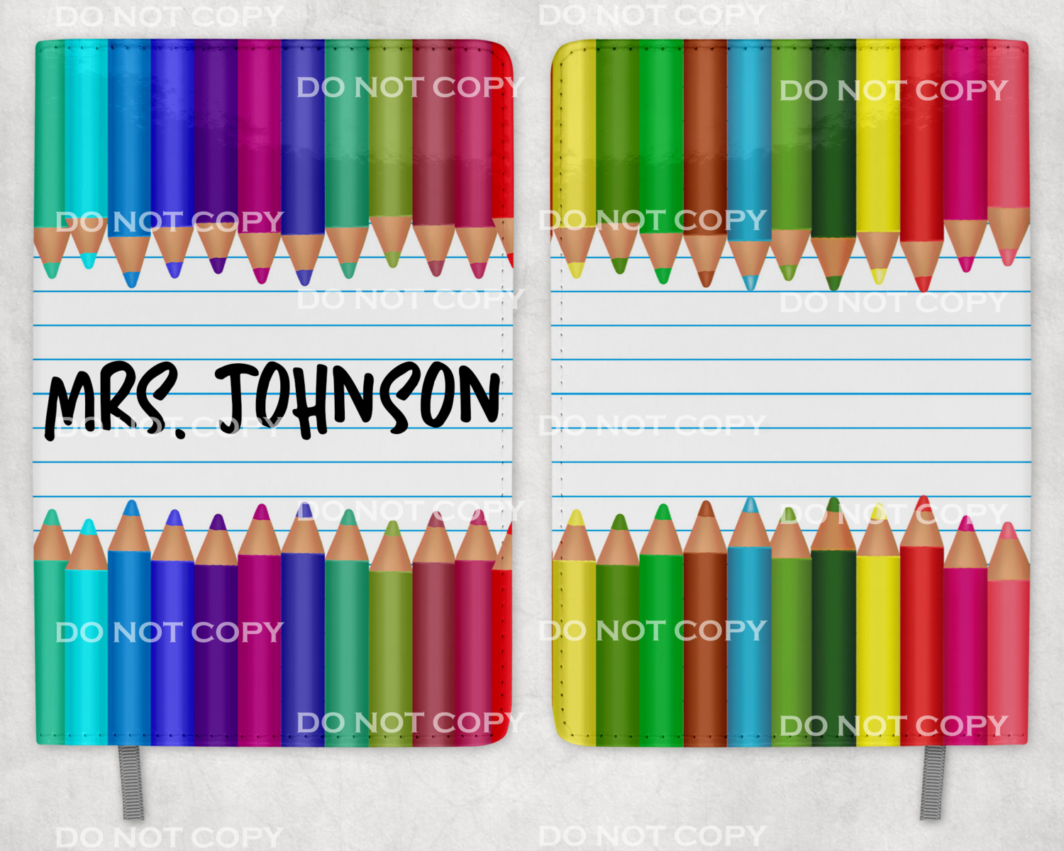 Colored pencil journal