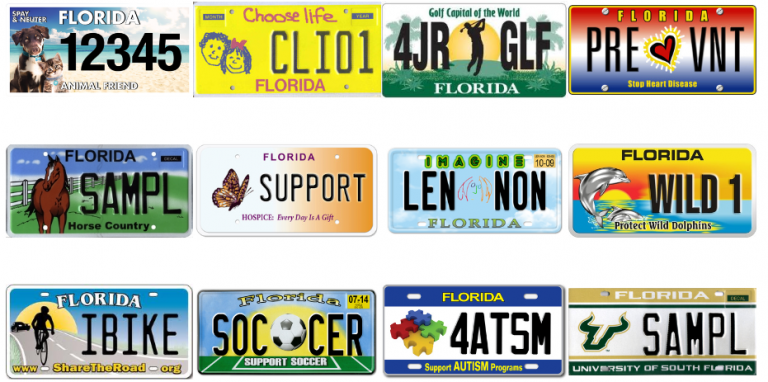 Specialty License Plates