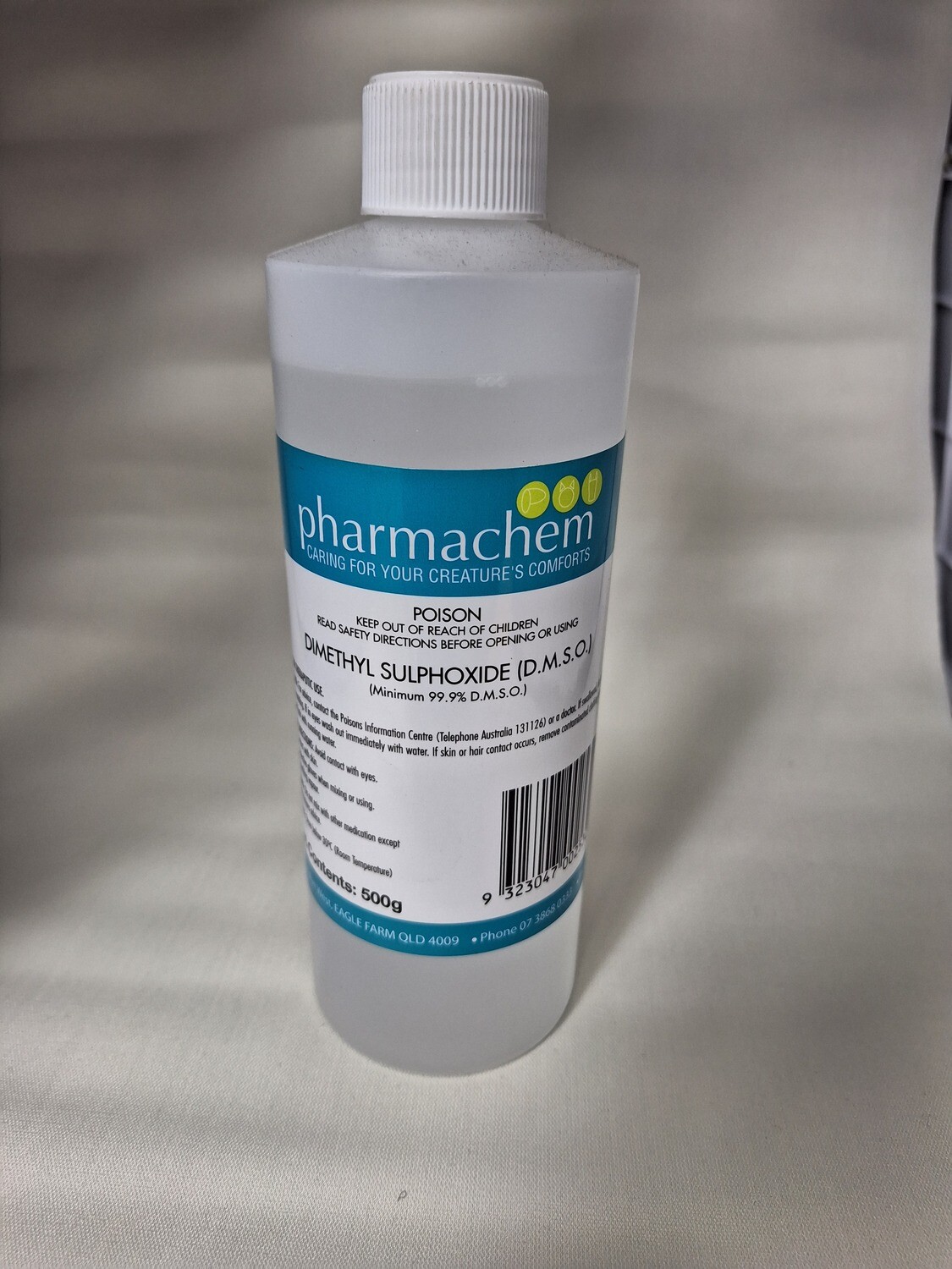 DMSO 500g (dimethyl sulphoxide)