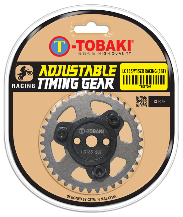 TOBAKI RACING ADJUSTABLE TIMING GEAR