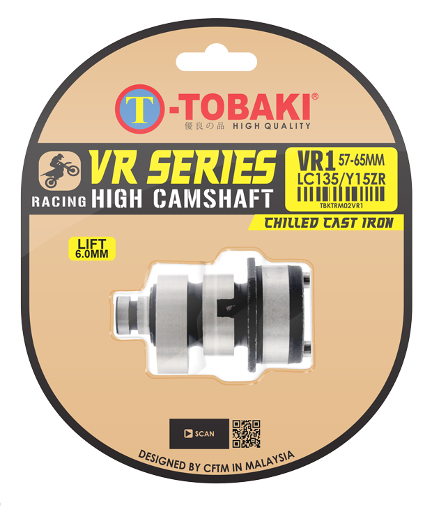 TOBAKI RACING CAMSHAFT VR SERIES