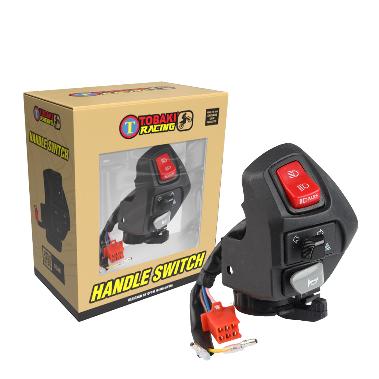 TOBAKI RACING LEFT HANDLE SWITCH RACING L/H