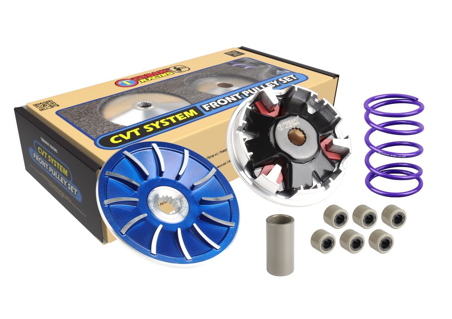 TOBAKI RACING CVT SYSTEM: FRONT PULLEY SET