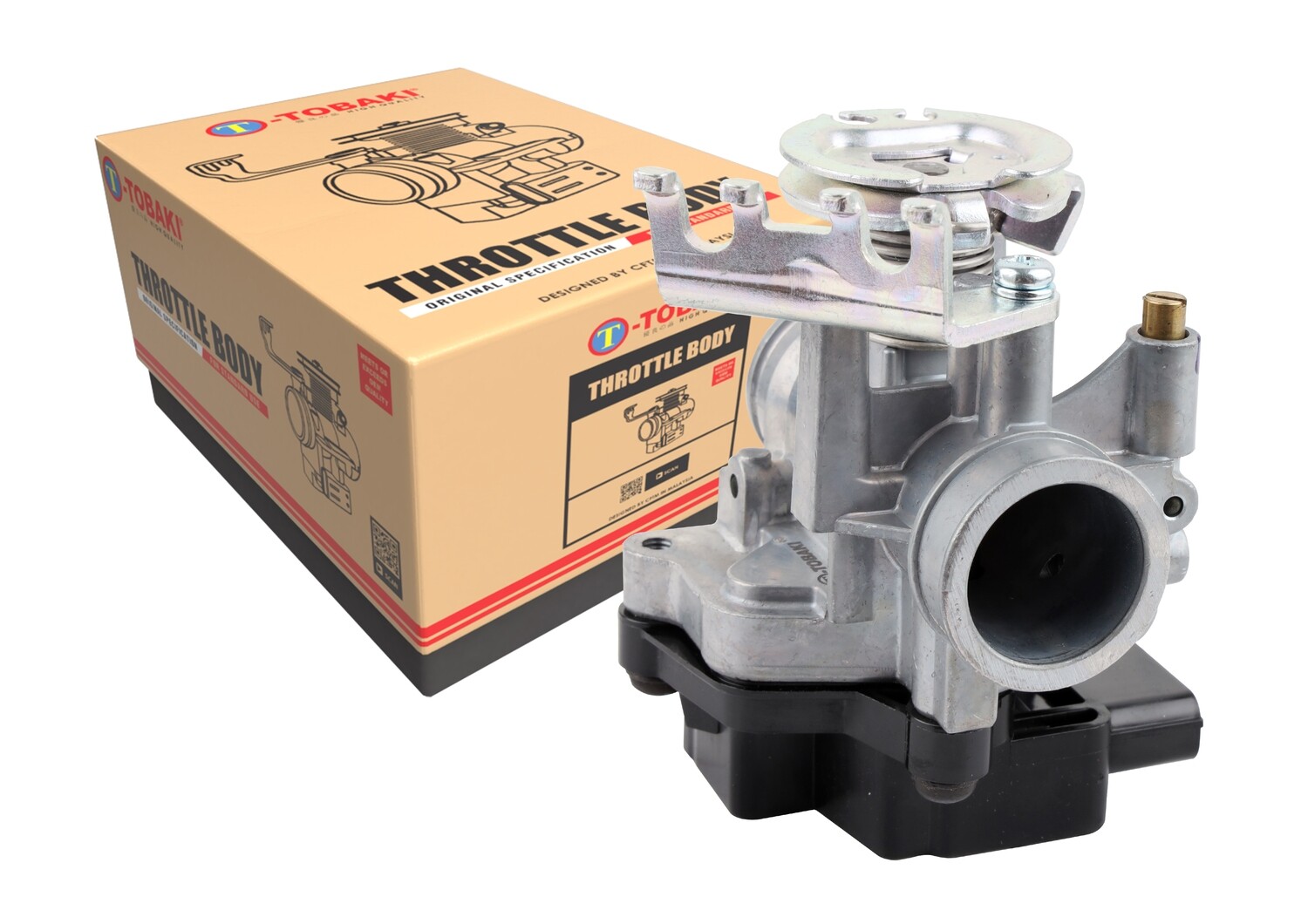 TOBAKI Throttle Body With Position Sensor & Stepping Motor