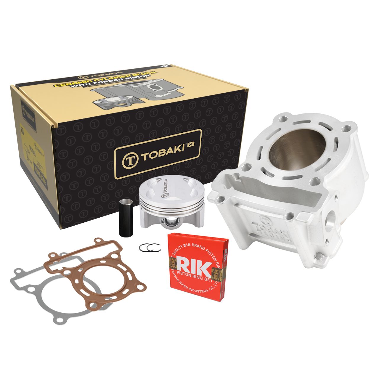 TOBAKI X CERAMIC CYLINDER BLOCK WITH FORGED PISTON (FULL SET)(HYBRID DOME)