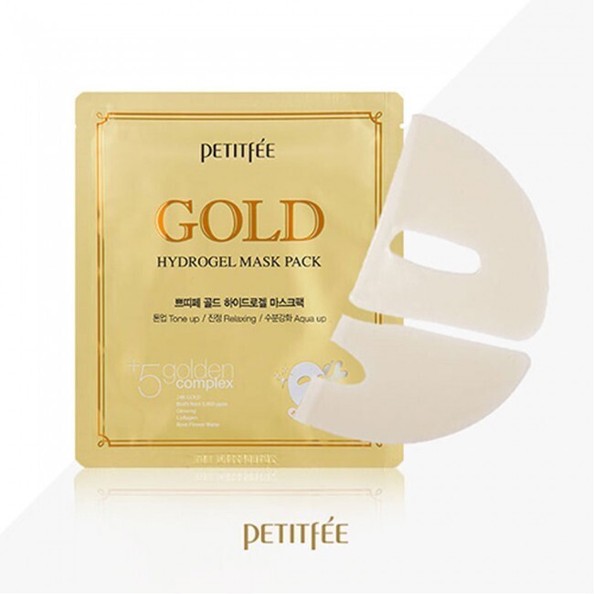 [PETITFEE] Gold Hydrogel Mask - hydrogeeli kasvonaamio