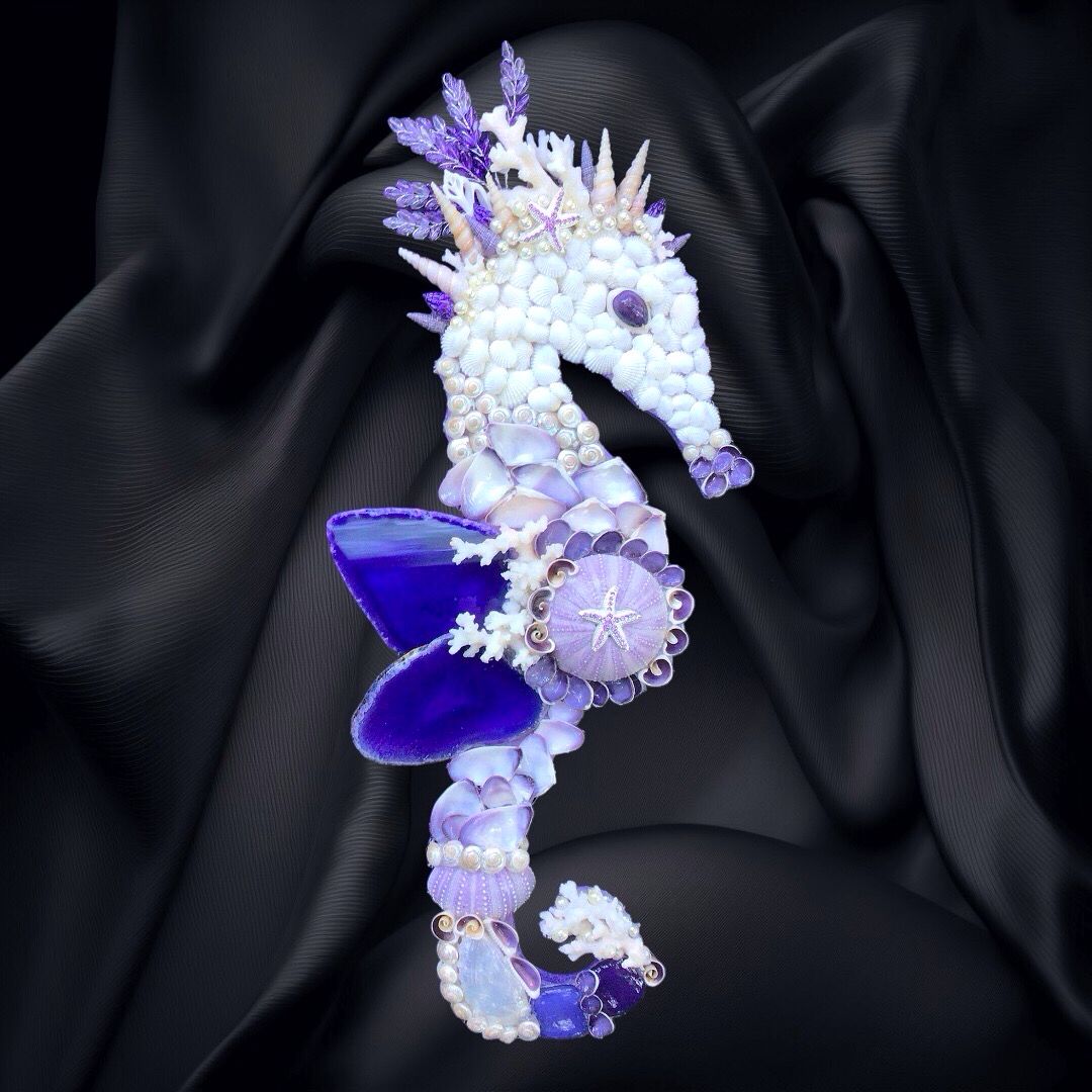 Purple Sweet Seahorse