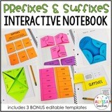 Prefixes and Suffixes Interactive Notebook