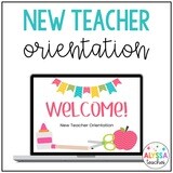 New Teacher Welcome Signs and Banner | Editable