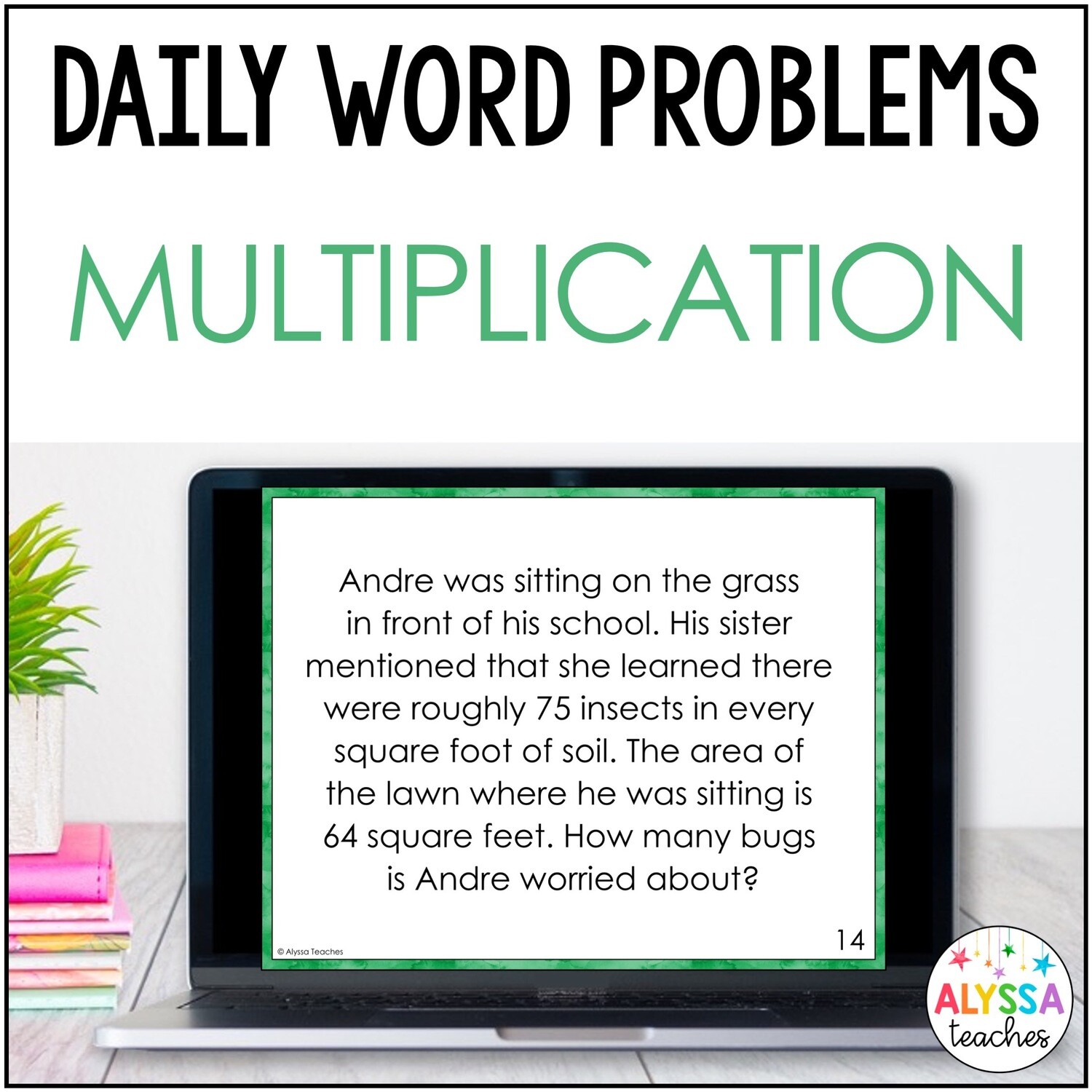 Multiplication Word Problems for Daily Math Review