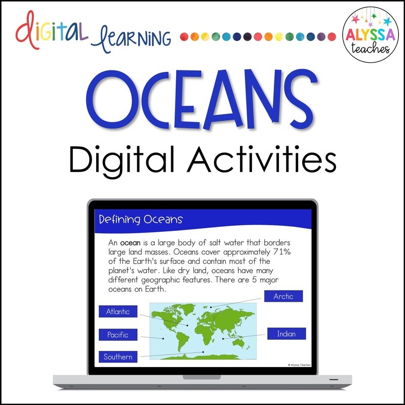 Digital Oceans Activities (SOL 4.7) – Store – Alyssa Teaches