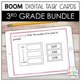 4th Grade Math SOL Review Task Cards