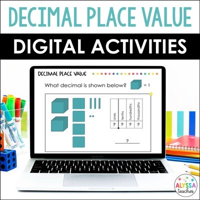 Digital Rounding, Comparing, Ordering Decimals Activities