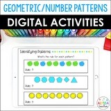 Numerical Patterns Scavenger Hunt Task Cards for 4th Grade
