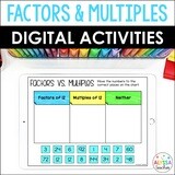 Digital Factors and Multiples Review Game – Store – Alyssa Teaches