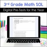 3rd Grade Virginia Math SOL Review Worksheets