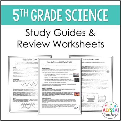 Digital 4th and 5th Grade Science SOL Review Activity