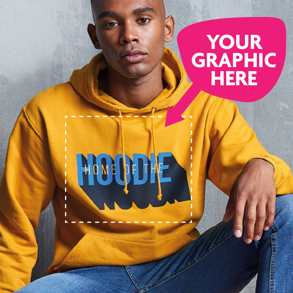 Printed Hoodie (Unisex)