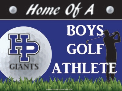 Golf Team Yard Signs