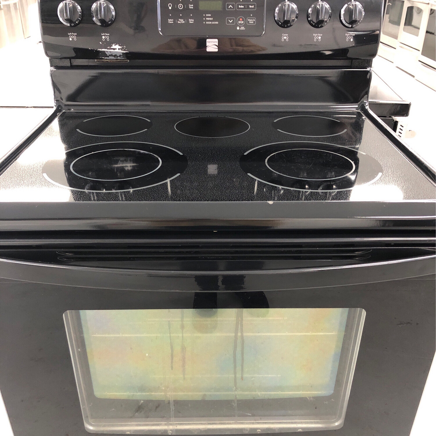 Kenmore Freestanding Glass-Top Range