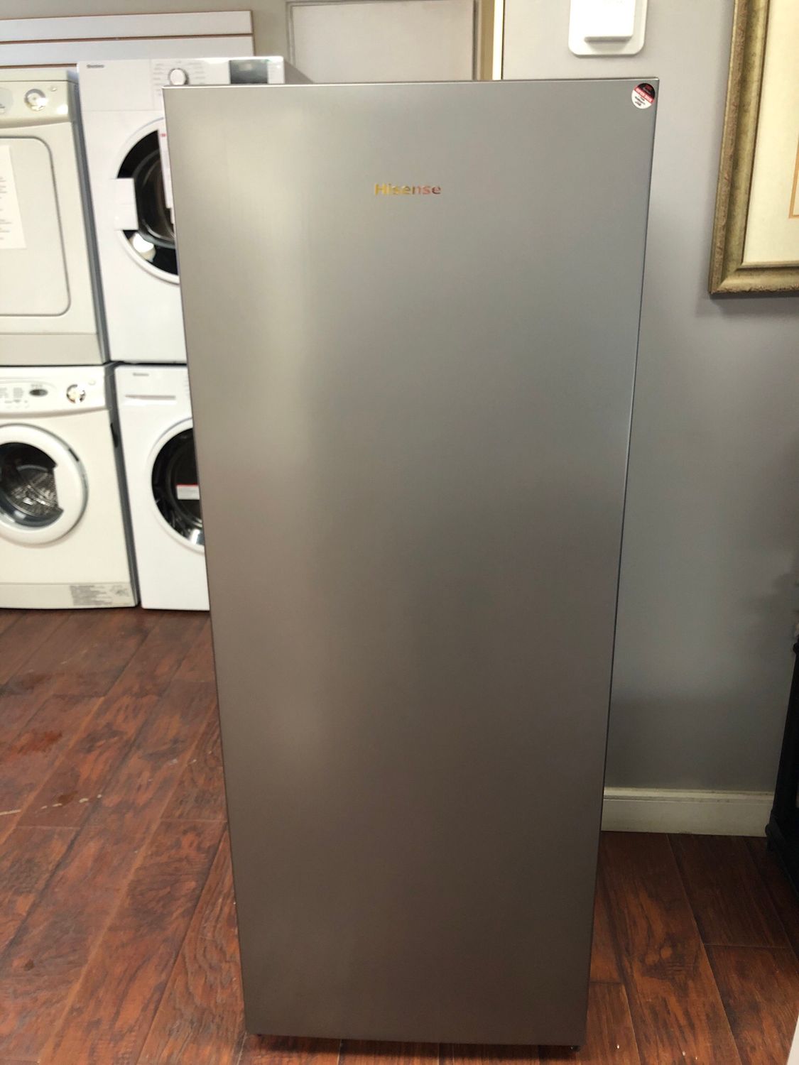 Open Box-Scratch and Dent Hisense 6.0 Cu.Ft Convertible Upright Fridge ...