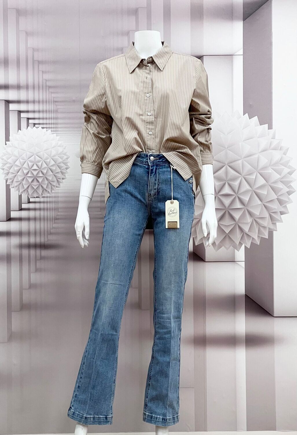 SRB3955 Bibette midstone RED BUTTON