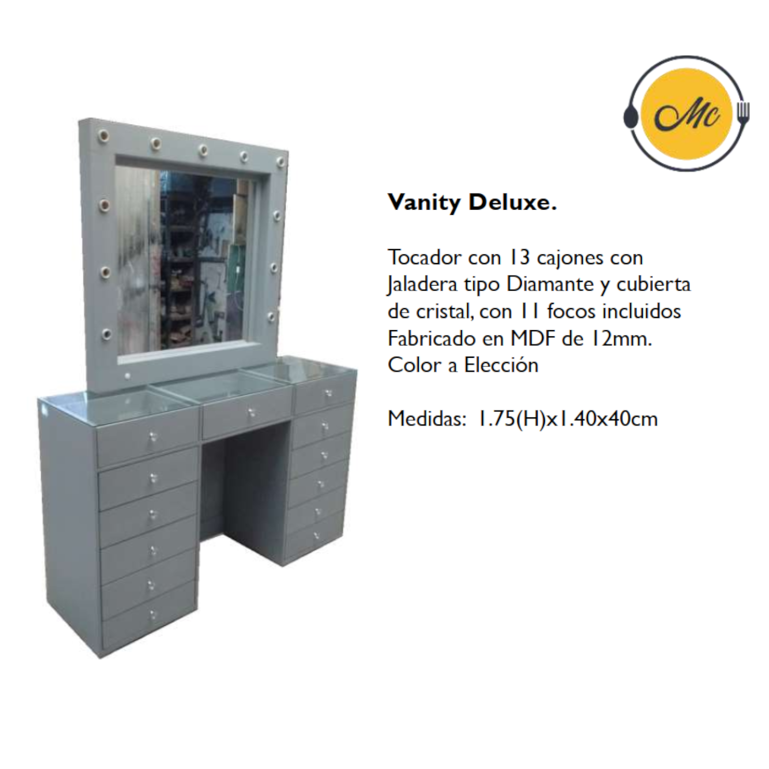 TOCADOR VANITY DELUXE