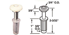 WHEELS - BI-FOLD DOOR TOP GUIDE