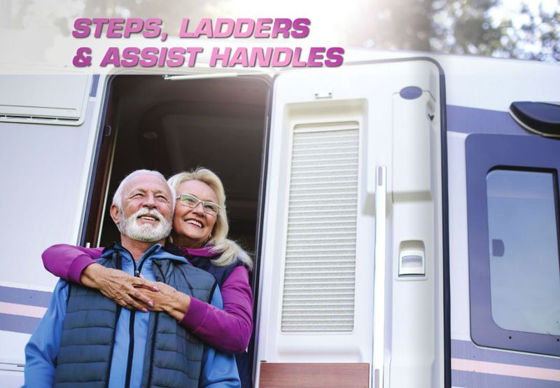 STEPS, LADDERS & ASSIST HANDLES