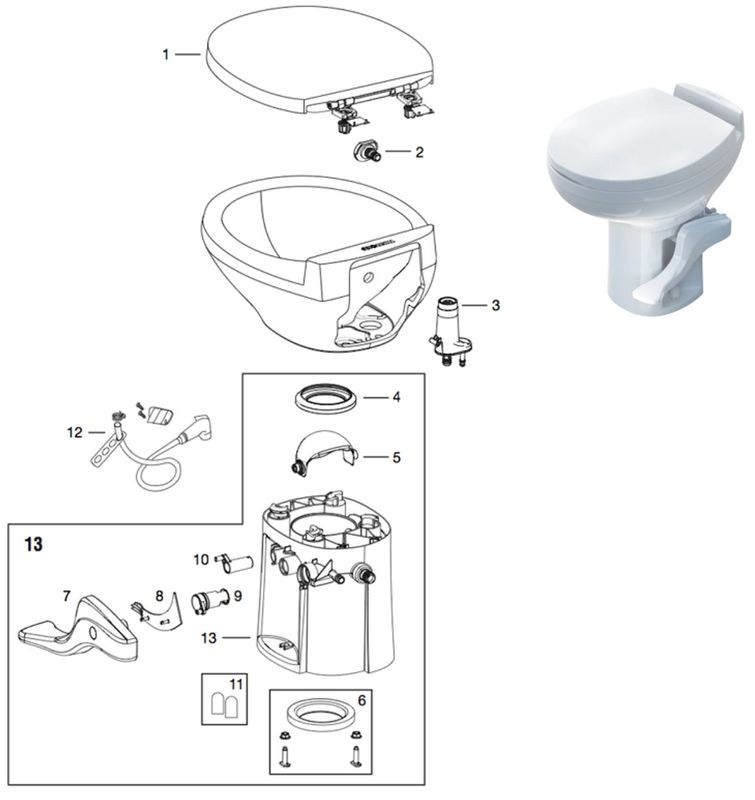Toilet Illustrations