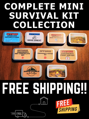 Complete Collection of All Mini Survival Kits - FIRE STARTING | FIRST ...