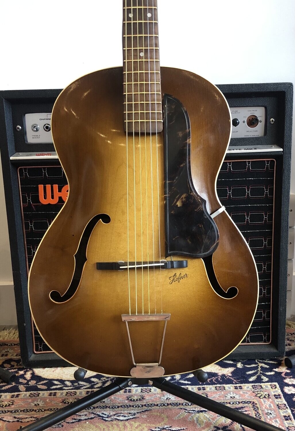 1955 Hofner Congress - complete with original Selmer case
