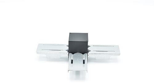 LED Pendelarmatuur Oberon Linear Connector T Zwart - Store - Omni-Electric