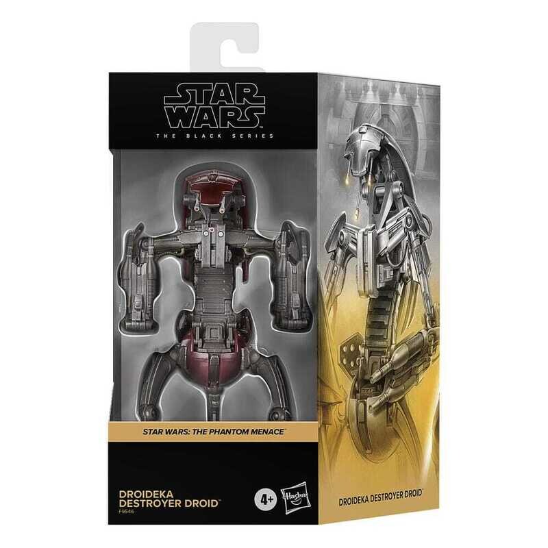 PRE-ORDER Star Wars Episode I Black Series Action Figure Droideka ...