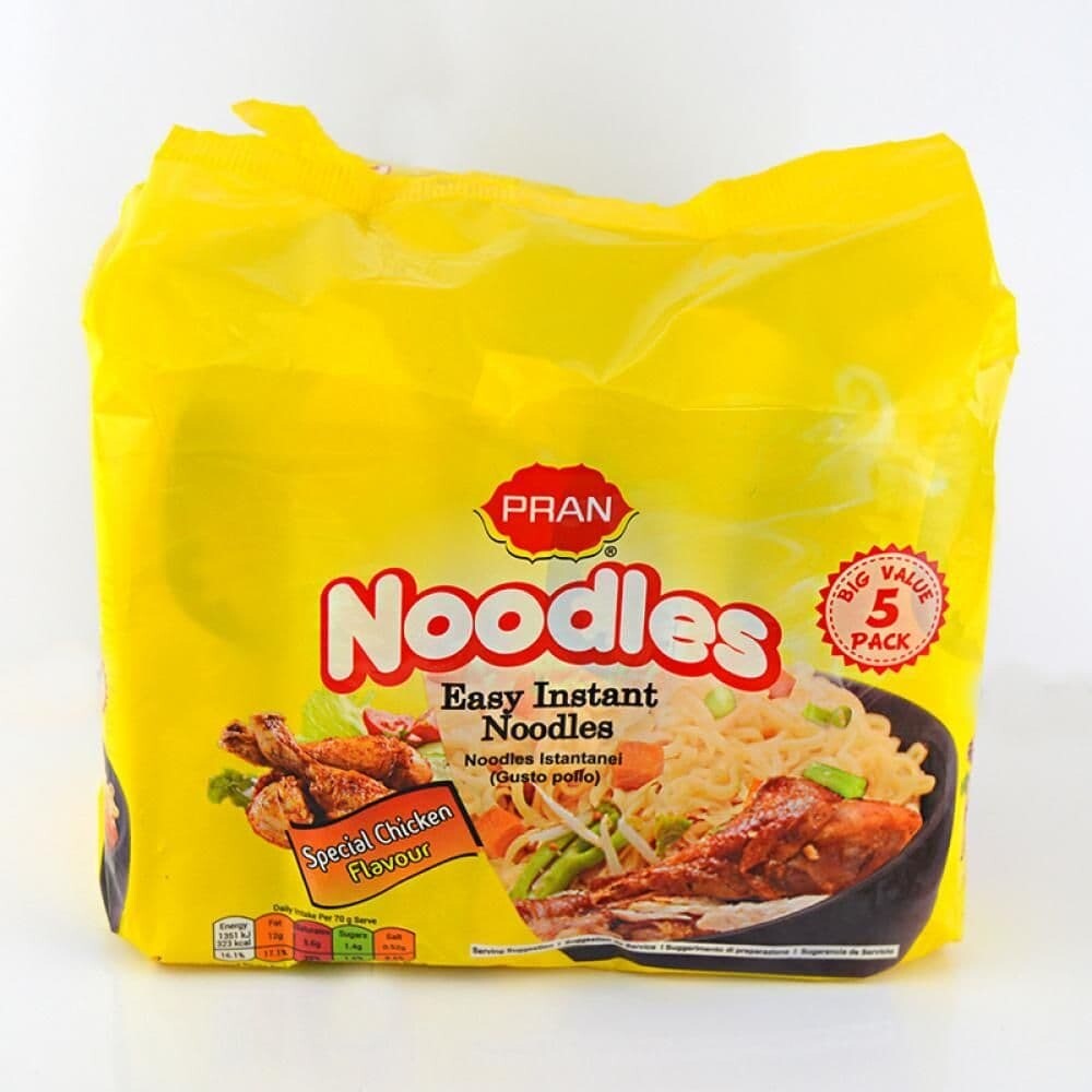 PRAN SPECIAL NOODLES CHICKEN FLAVOUR (70g x Pack of 5)