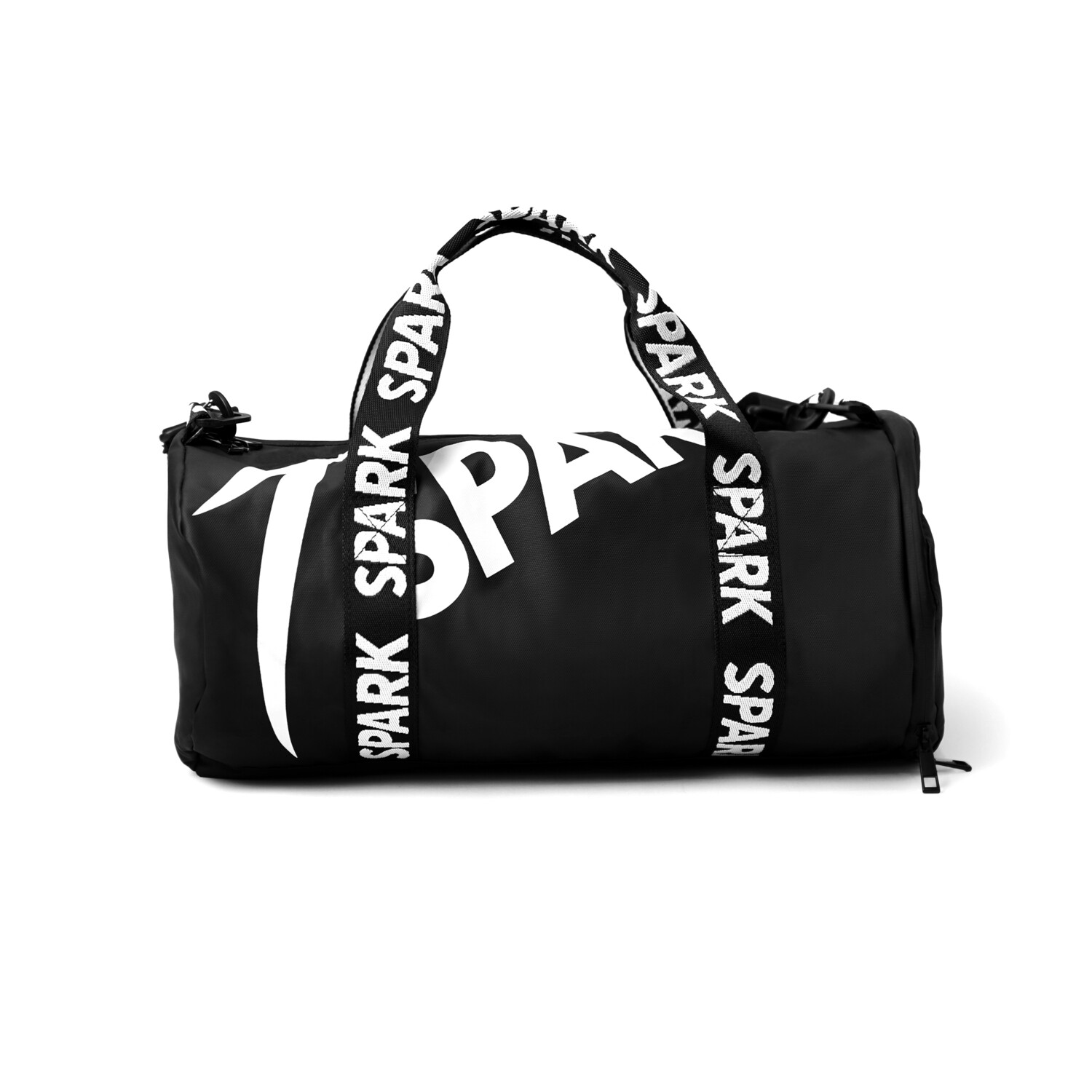 Black/Yellow Mini Duffle Bag | PU Waterproof Duffle Bag - SPARK | The ...