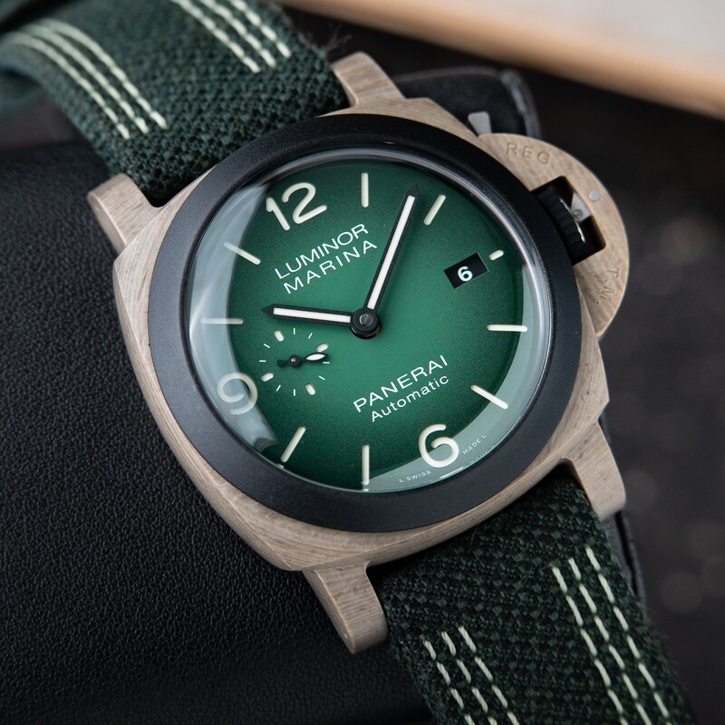 Panerai Luminor Marina Fibratech RARE Limited to 70 Green Guillaume ...