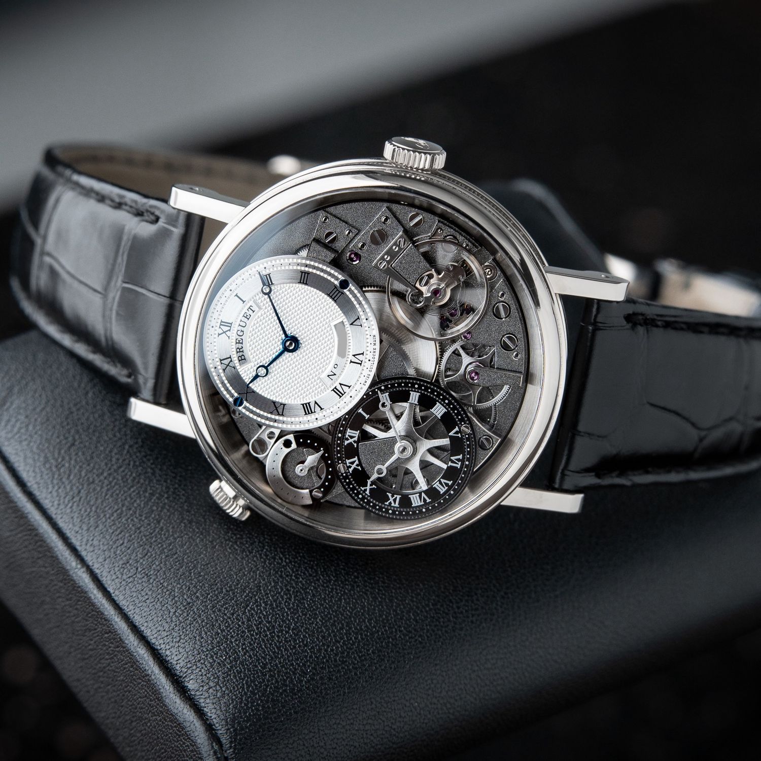 Breguet Tradition 7067BB GMT White Gold Day/Night Automatic Black ...