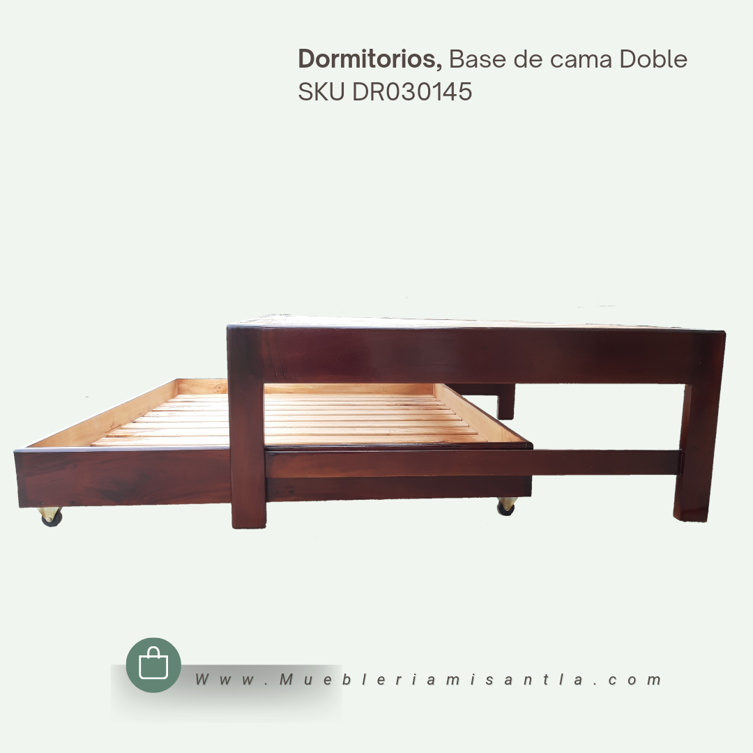 Base de cama doble